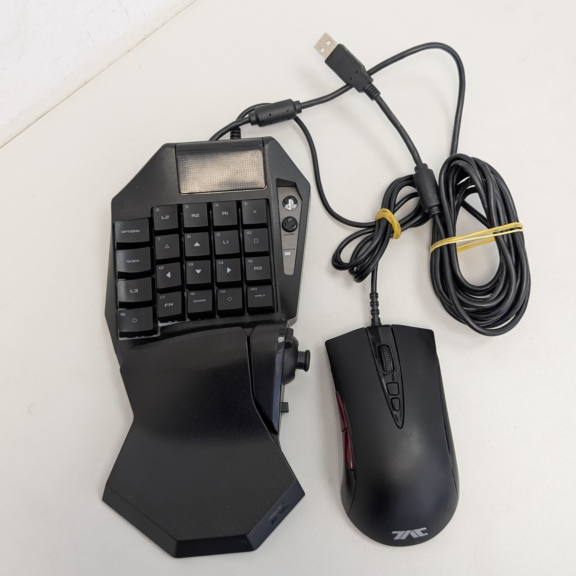 Pre-owned Hori Tactical Assult Commander PS3/PS4 Keypad & Mouse - Own4Less